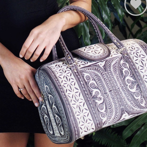 Laga Handbags | Bags | Rajin Handmade Handbag Vegan Embroidered | Poshmark